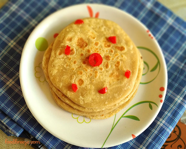 Chini ka Paratha, Meetha Paratha - FoodBreeze