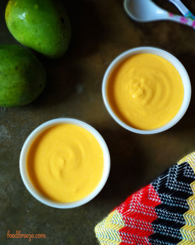 Aam Doi, Mango Dahi, Easy Mango Yogurt Recipe - FoodBreeze
