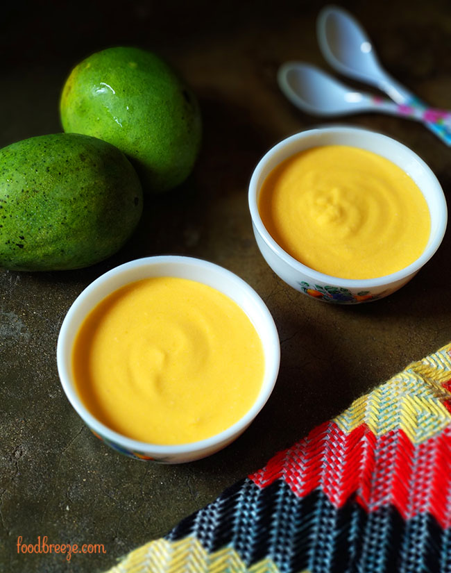 Aam Doi, Mango Dahi, Easy Mango Yogurt Recipe - FoodBreeze