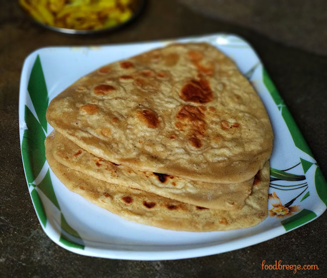 Paratha Recipe, How to make Plain Paratha - FoodBreeze