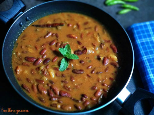 Rajma ki Sabji, Rajma Recipe, Easy Rajma Curry - FoodBreeze